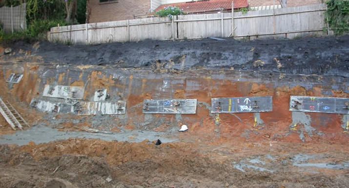 The application and main functions of soil nail wall - Soil Nail System